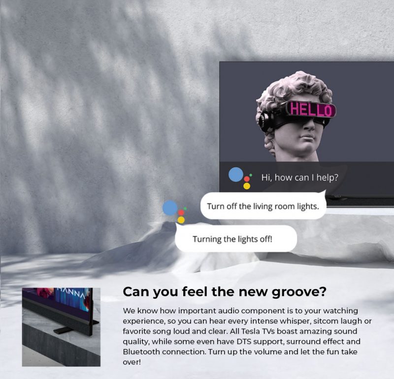 Tesla Televisions - Android, WebOS, QLED 8K/4K TVs | Tesla Innovations